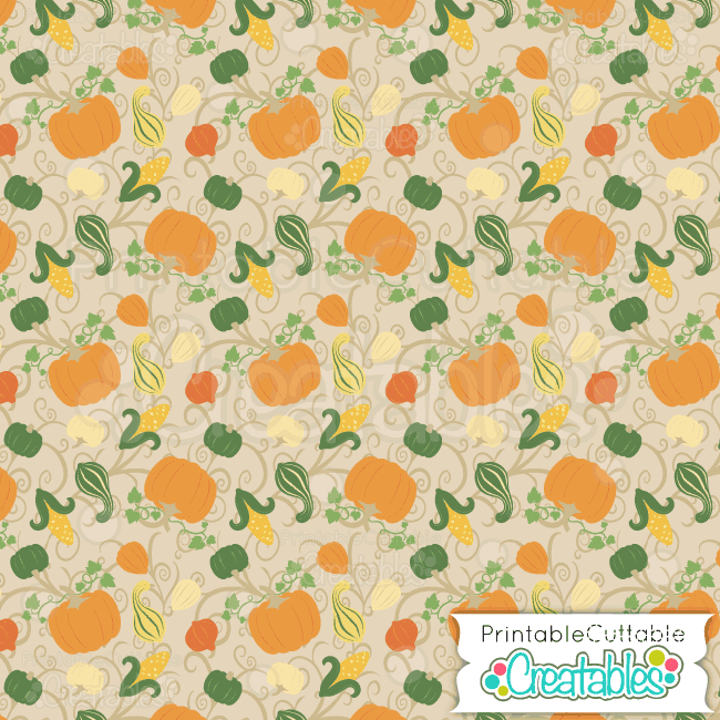 Autumn Harvest Digital Paper Pack