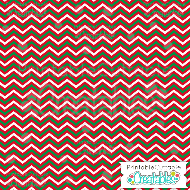 Christmas Chevrons Free Digital Paper Pack