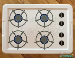 Pack 'n' Go Kitchen Toy Stove Free SVG Cutting File