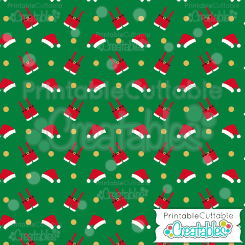 Merry Christmas Digital Paper Pack & Seamless Patterns