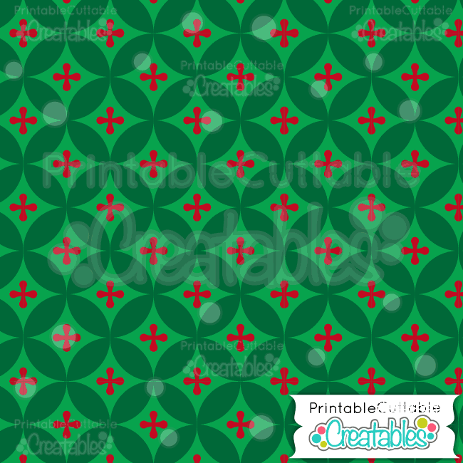 Merry Christmas Digital Paper Pack & Seamless Patterns