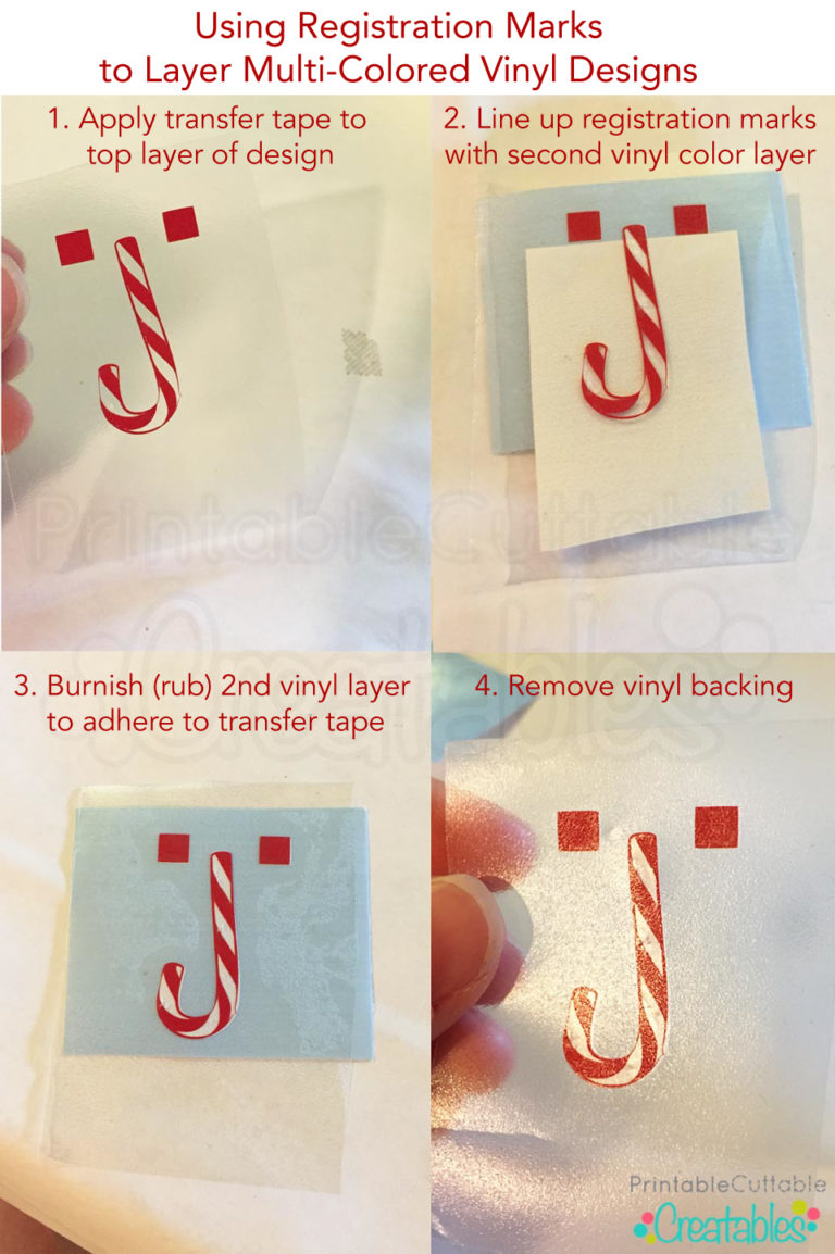 How to Layer Multi-Color Vinyl Designs Using Registration Marks
