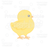 Cute Chick SVG Cut File & Clipart for Silhouette Cameo, Cricut Explore