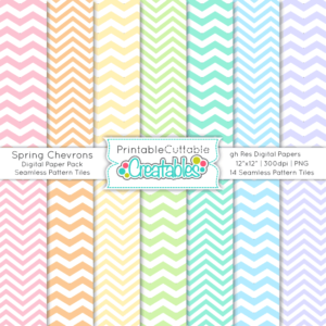 Digital Paper Packs - Printable Scrapbook Paper, Patterns
