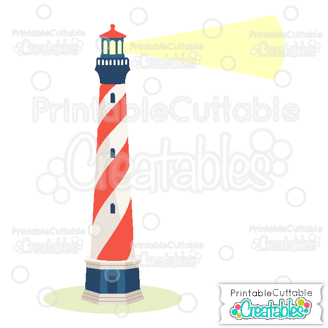 Lighthouse Cuttable SVG File for Cricut & Silhouette