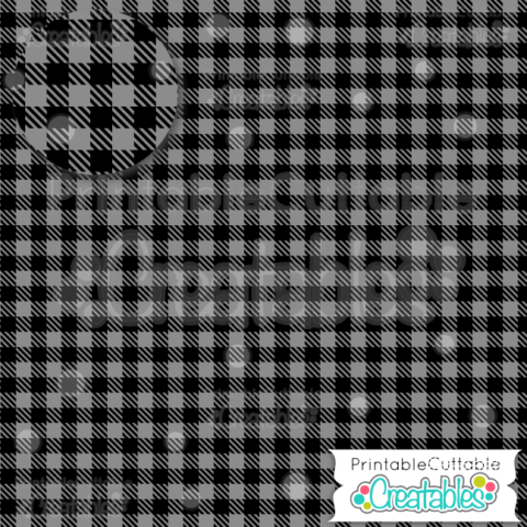 Lumberjack Gingham Plaid Digital Paper Pack & Seamless Patterns