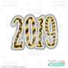 New Years 2019 Free SVG File for Silhouette & Cricut