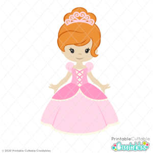 Fairy Tale Princess SVG File for Cricut & Silhouette