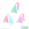 Princess Hat SVG Files Set for Cricut & Silhouette