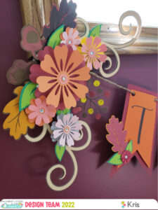 DIY Thankful Fall Paper Banner - Paper Piecing Tutorial