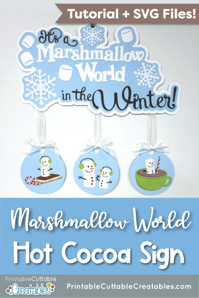 Marshmallow World Sign Tutorial