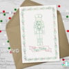 Christmas Nutcracker 2 Single Line SVG File - Foil Quill