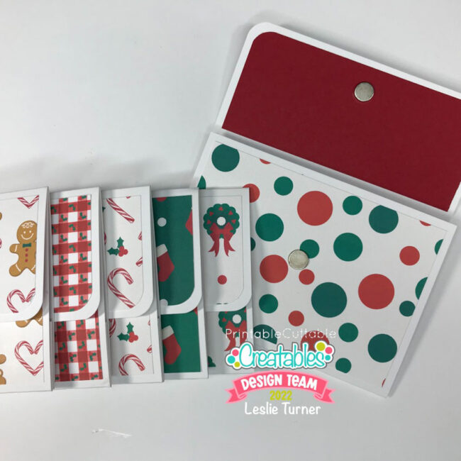 Christmas Gift Card Wallets Papercraft Tutorial