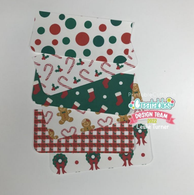 Christmas Gift Card Wallets Papercraft Tutorial
