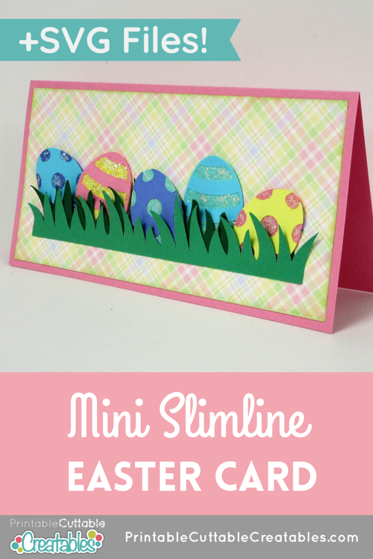 Mini Slimline Easter Card
