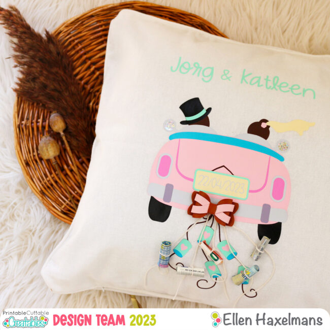 HTV Pillowcase Wedding Gift