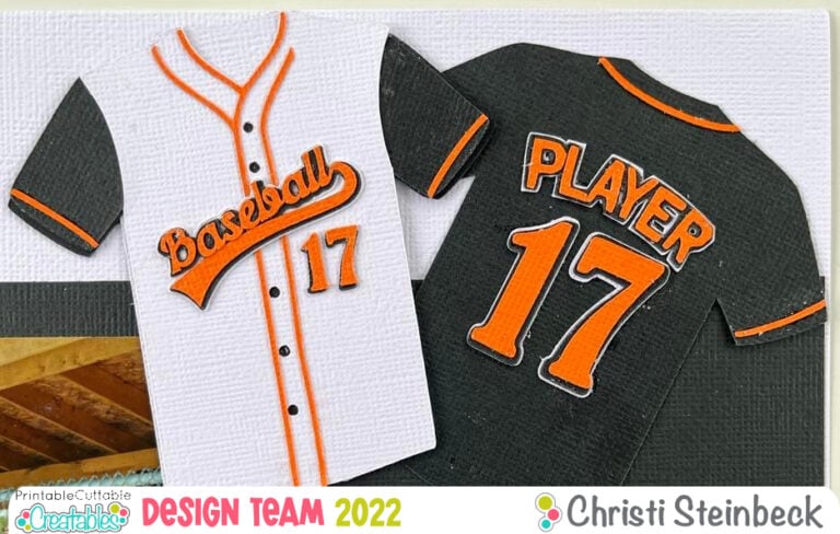 Baseball Season Scrapbook Layout