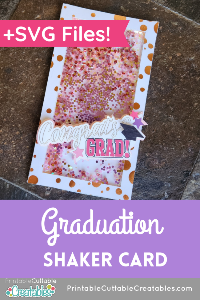Graduation Shaker Card