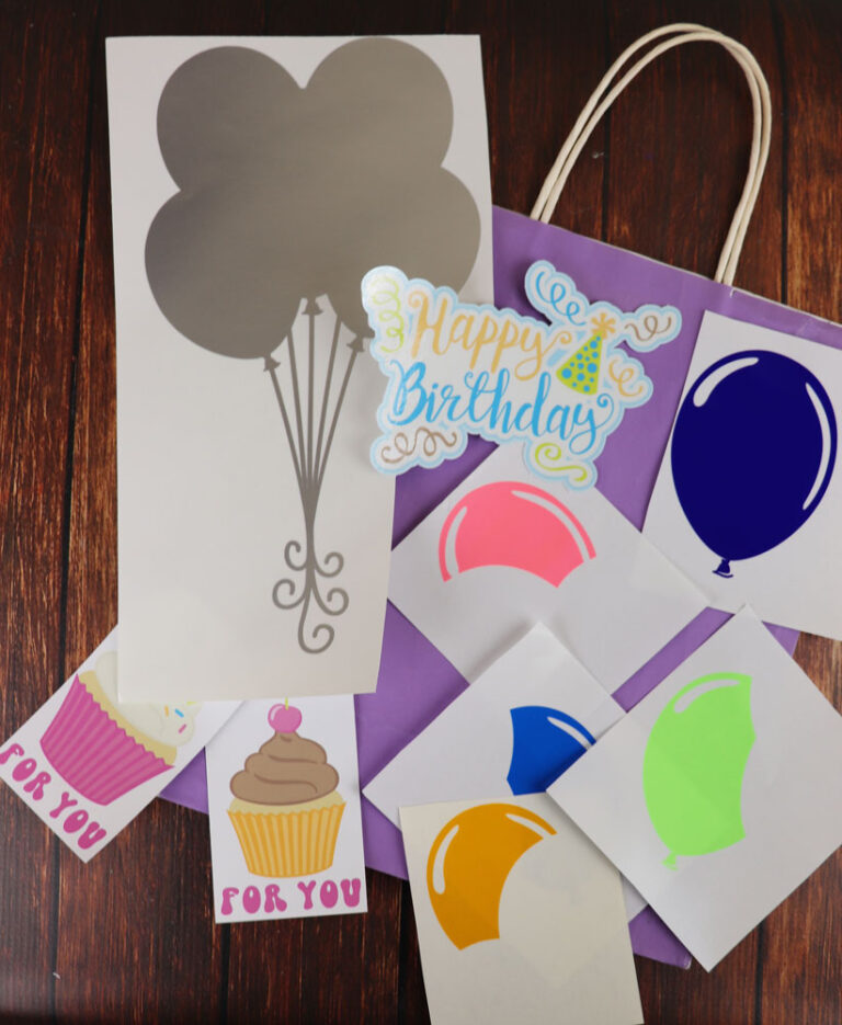 DIY Birthday Gift Bag and Tag