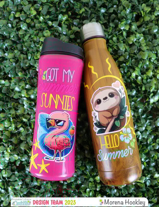 DIY Fun Summer Water Bottles