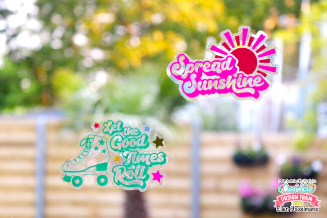 Diy Suncatcher Window Cling Tutorial