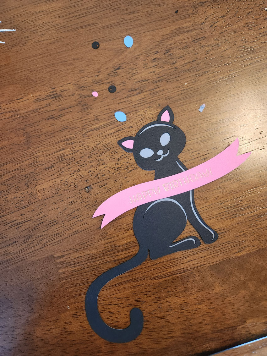 DIY Cricut Cat Themed Birthday Party Decoration Ideas