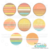 Retro Sunsets Free SVG Files for Cricut and Silhouette