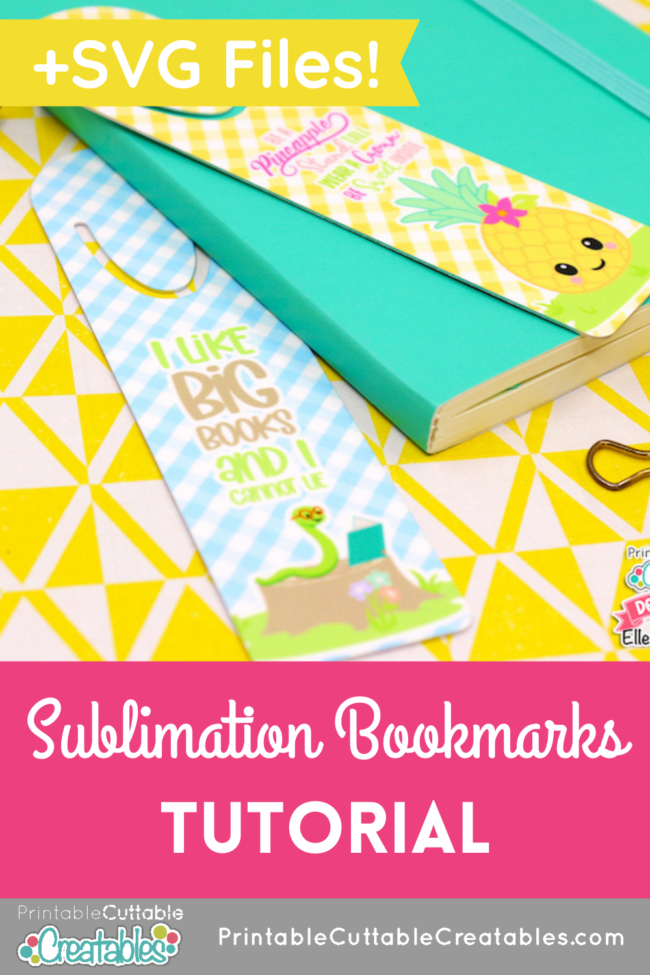 DIY Sublimation Bookmarks