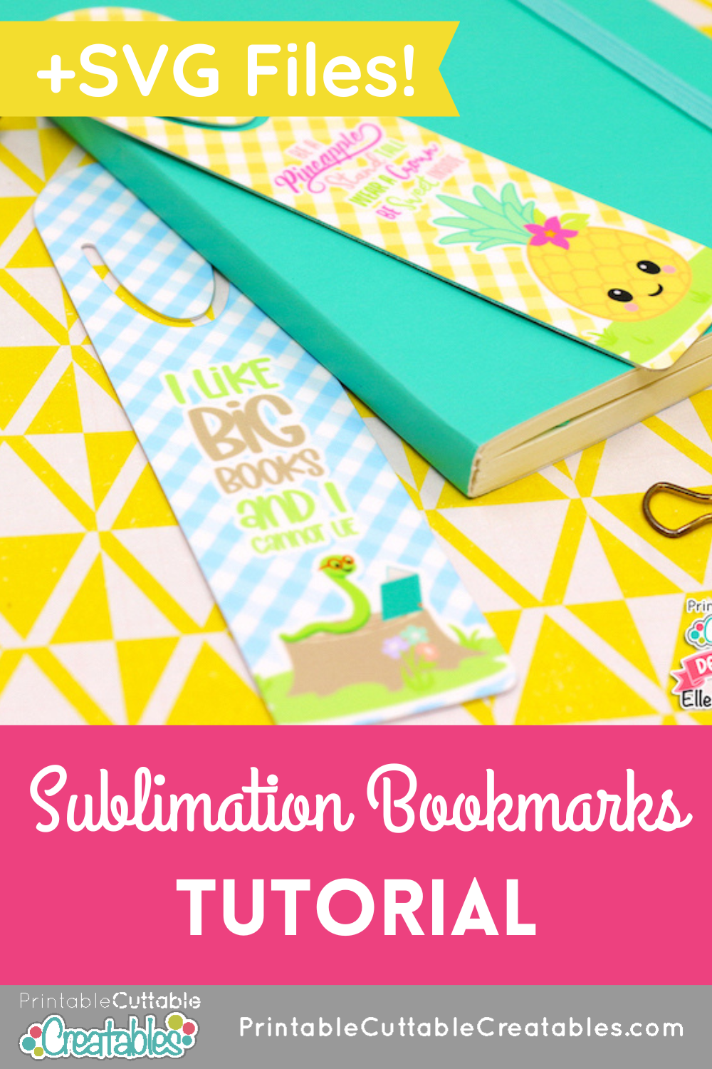 DIY Sublimation Bookmarks