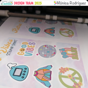 Retro Sticker Sheet