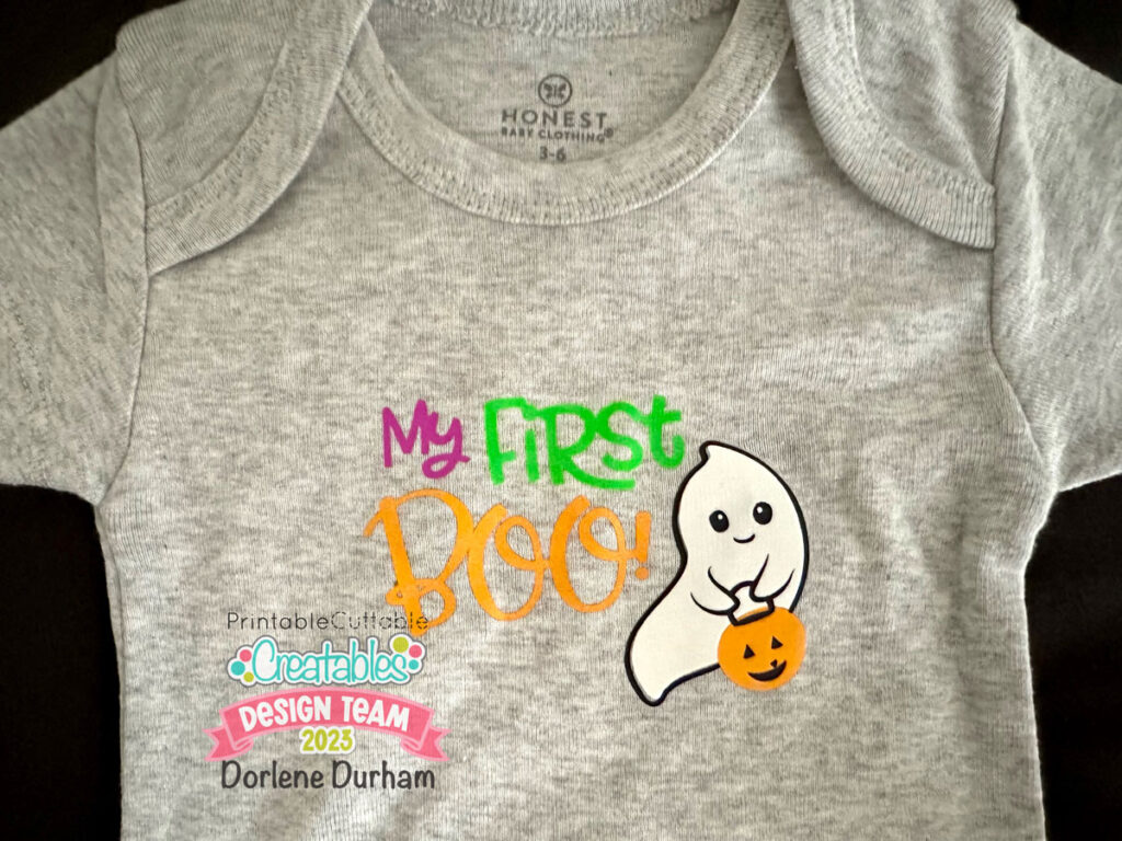 First Boo Baby Bodysuit Idea