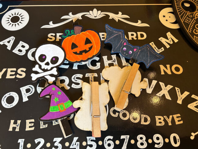 Halloween Bag Clips Laser Cut Project Idea