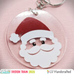 Santa and Mrs. Claus Christmas Keychains Idea