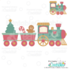 Christmas Train SVG File for Cricut and Silhouette