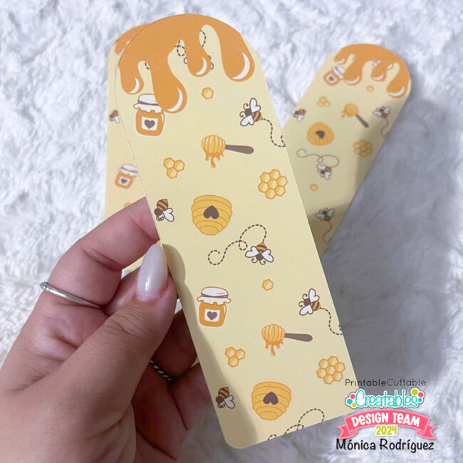 DIY Honey Drip Bookmark Idea