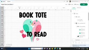 DIY Book Tote HTV Tutorial