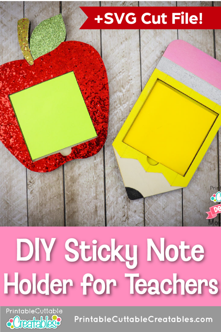 DIY Sticky Note Holder Idea
