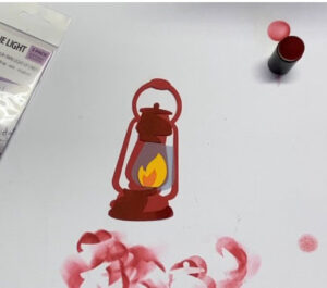 DIY Light-Up Lantern Card Idea