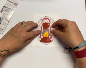 DIY Light-Up Lantern Card Idea
