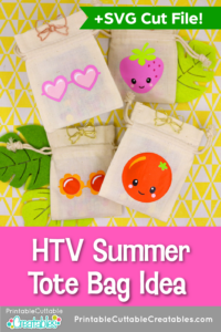 HTV Summer Tote Bag Idea