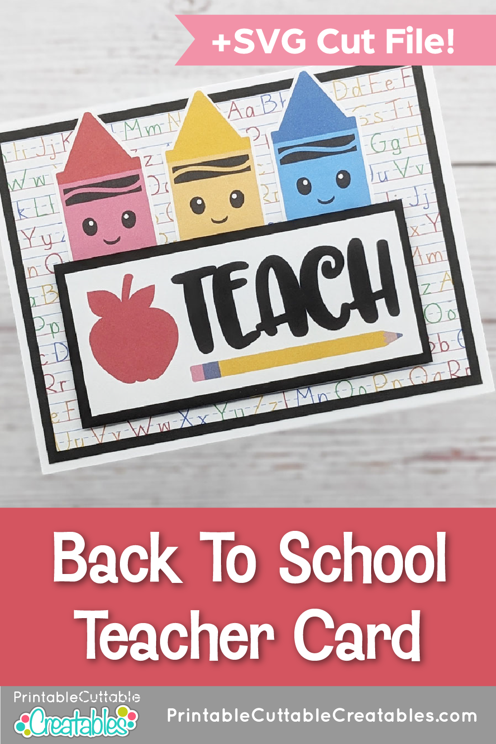 Back to School Teacher Card