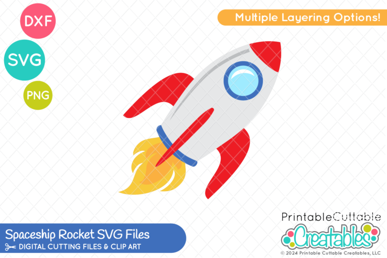 Out of This World Space SVG Collection for Cricut and Silhouette