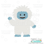 Cute Yeti SVG Cut File for Cricut & Silhouette