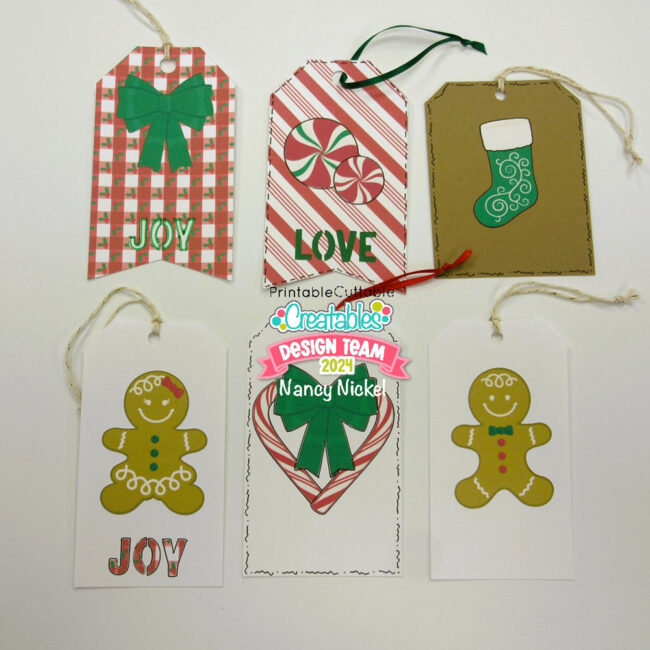Festive Christmas DIY Tags