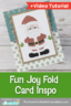 Quick & Fun Joy Fold Card Inspo for Christmas