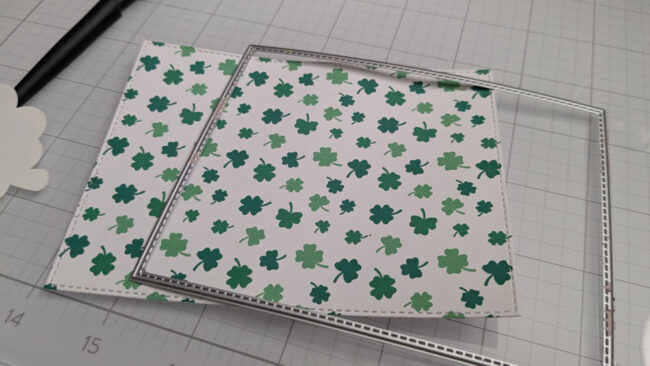 Lucky Shamrock Card Idea