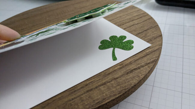 Lucky Shamrock Card Idea