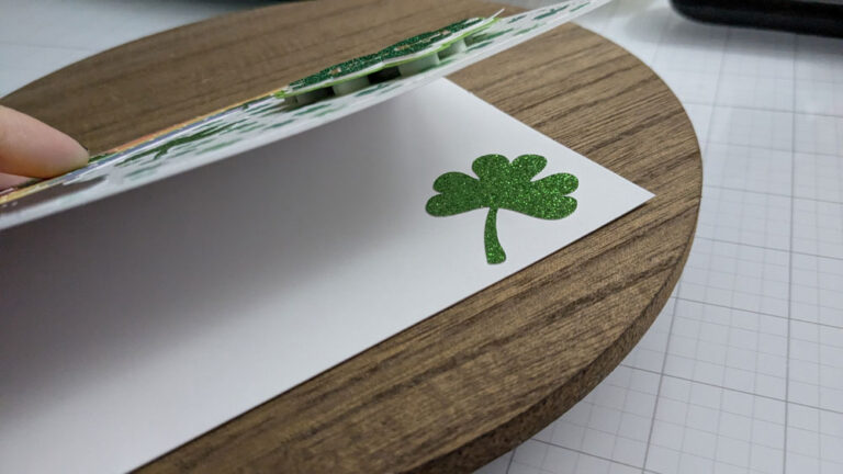 Lucky Shamrock Card Idea