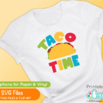 Limited Free Taco SVG Files for Cinco De Mayo Crafts