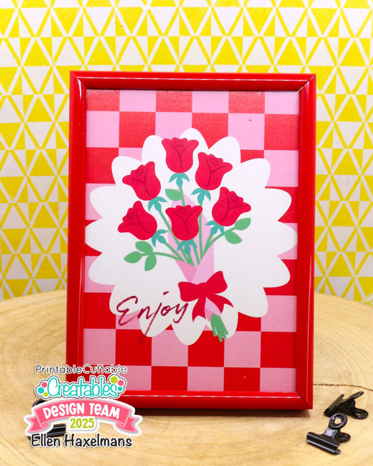 Rose Bouquet Poster Idea